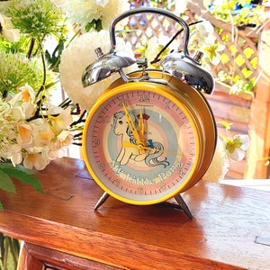 Vintage MLP Alarm Clock My Little Pony Hasbro 1980s - Etsy