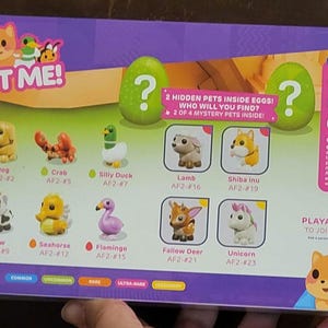 Adopt Me Mystery Pets Multipack Series 2 - Etsy