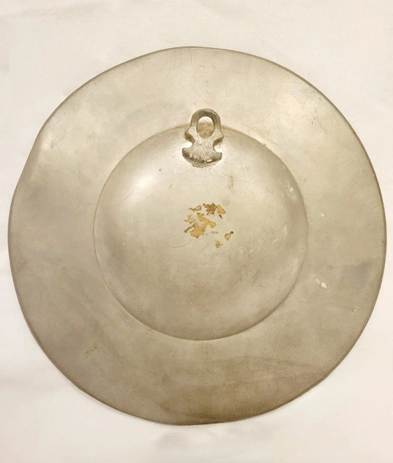 Antique German Pewter Plate: 17th Century Holy Roman Empire, Ferdinand ...
