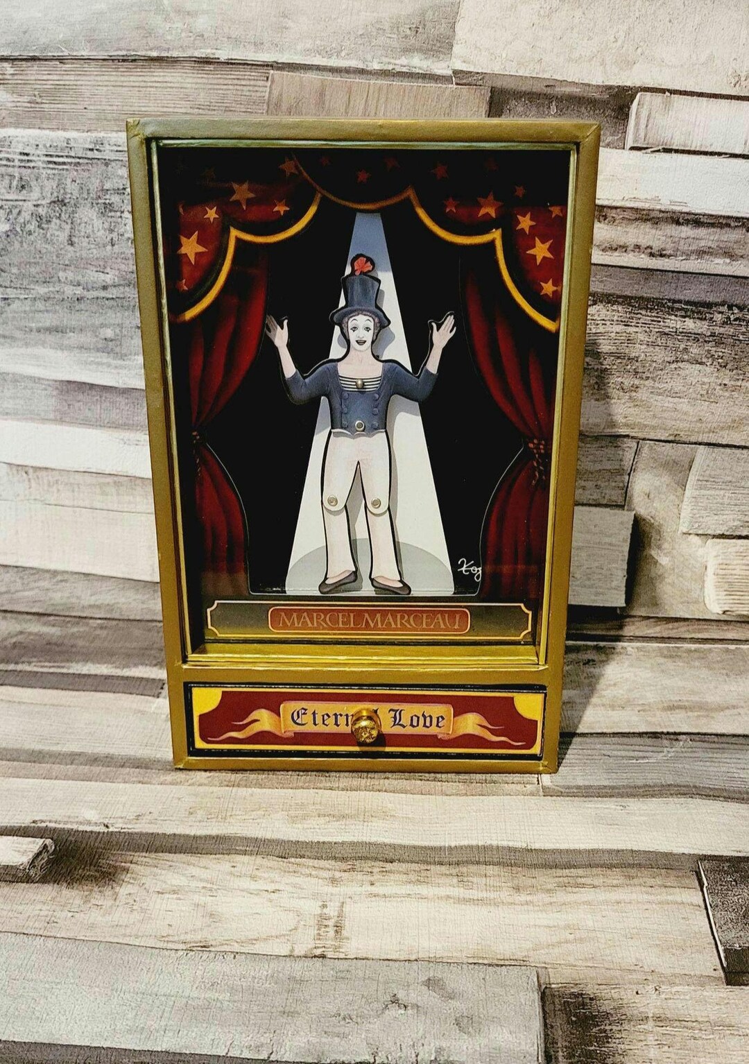 Marcel Marceau Musical Box, Excelent Condition Koji Murai Musical Box ...