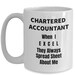Chartered Accountant Mug, Financial Cup, Accounting Gift, Funny ...