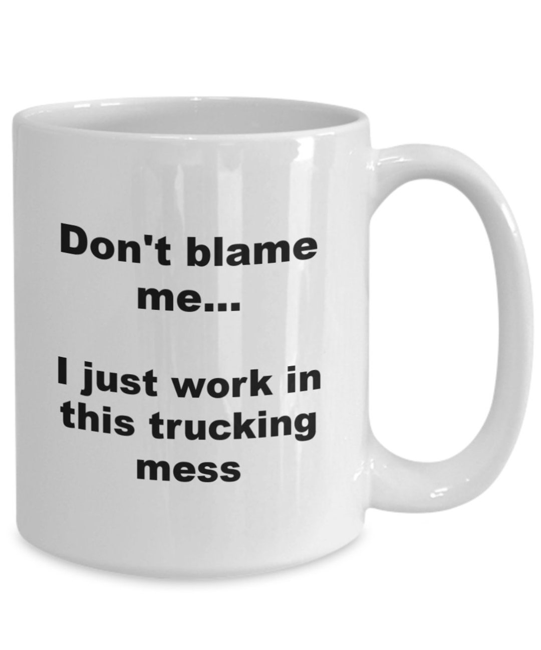 Truck Driver Gifts, Truck Driver Coffee Mug, Truck Driver Cup, Truck ...