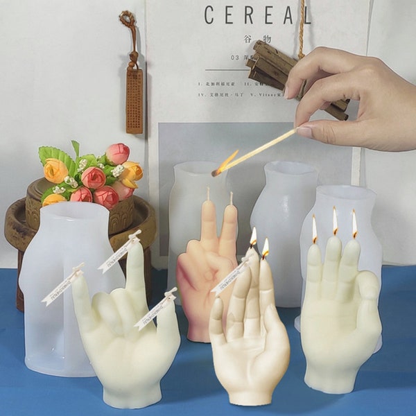 Hand Candle Mold - Etsy