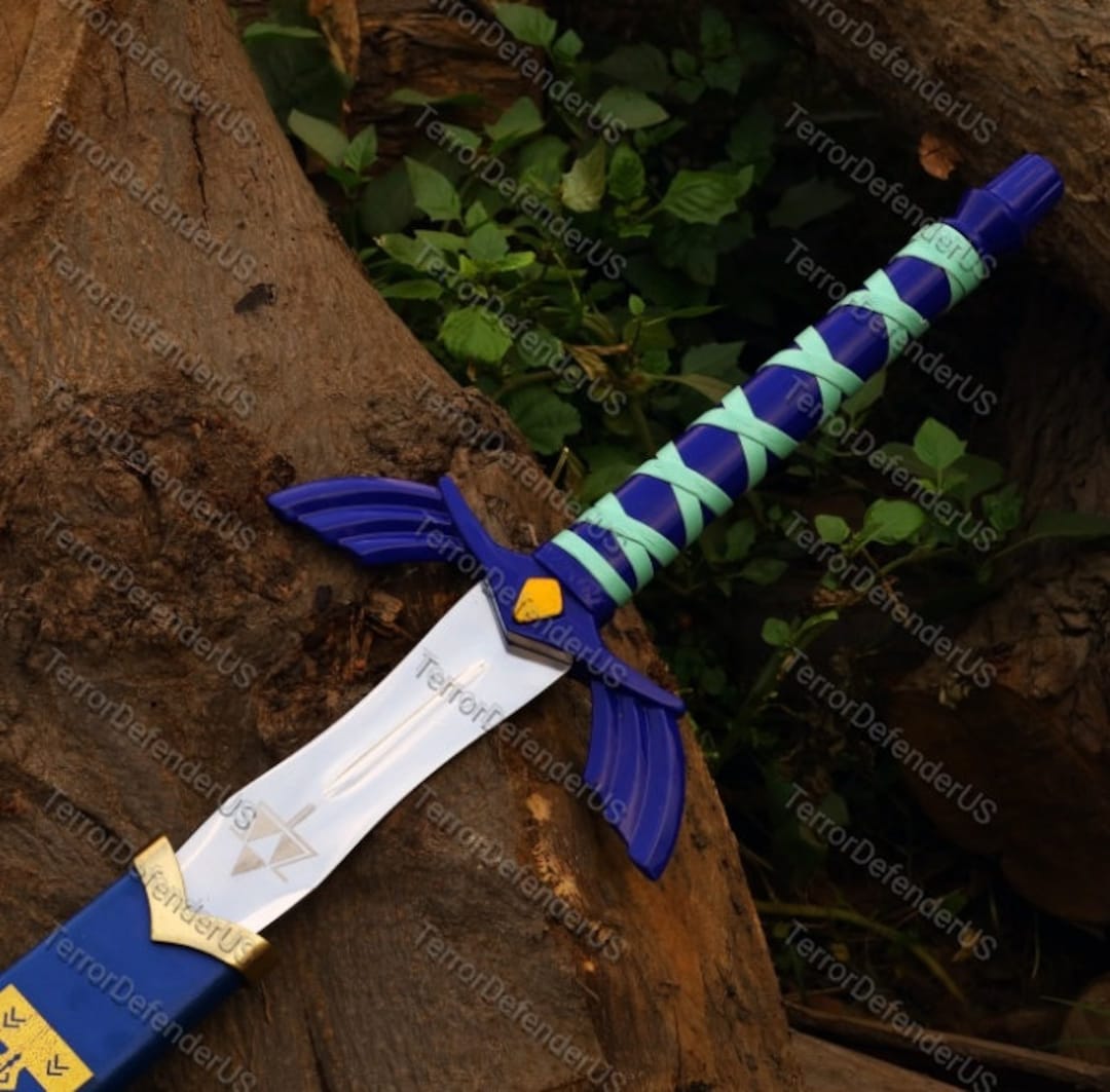 Legend of Zelda Link Master Sword Full-size Metal Replica, Tears of the ...