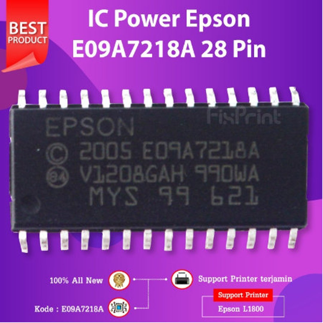 IC POWER CHIP Epson 1390/L1800 If Board Stays Dead After Transistor ...
