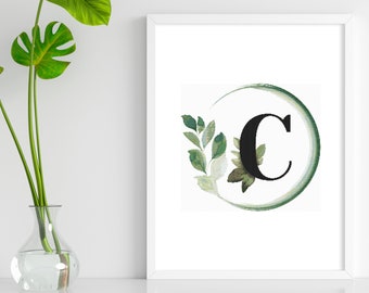 Letter C Embroidery Pattern - Etsy