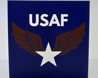 USAF Msgt Sticker Msgt Release Party Rank Insignia USAF - Etsy