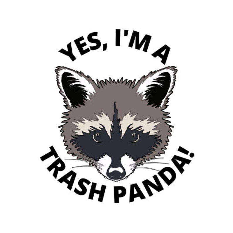 Trash Panda Sticker - Etsy