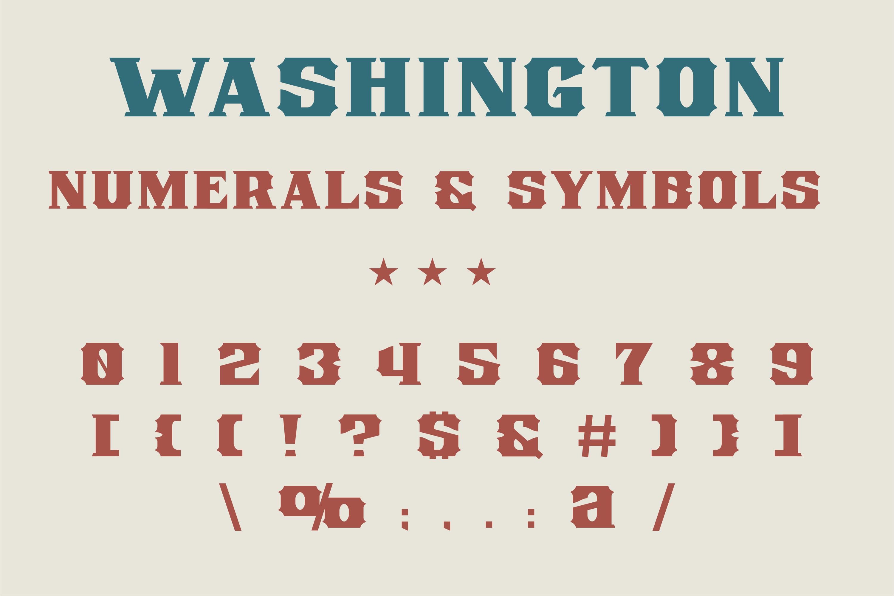 Washington DC Typeface - Etsy