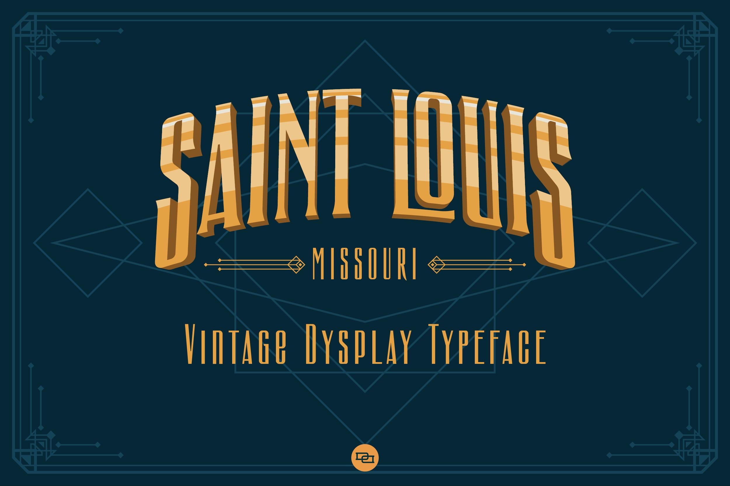 St Louis MO Typeface - Etsy
