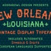 New Orleans LA Typeface - Etsy
