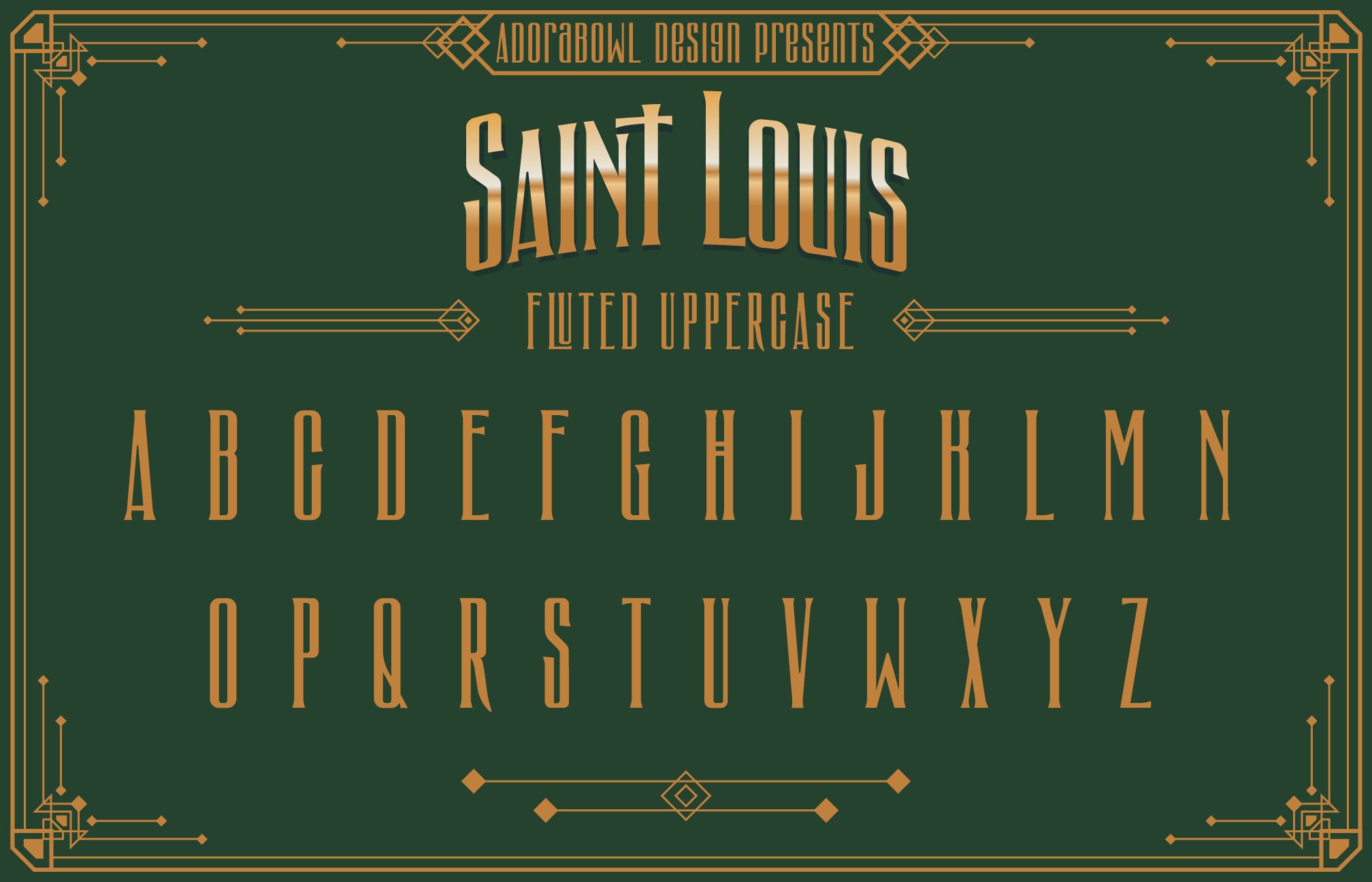 St Louis MO Typeface - Etsy