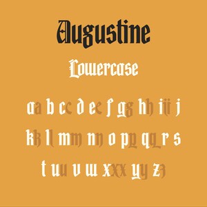 St Augustine Blackletter Font - Etsy