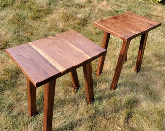 Black Walnut End Tables - Etsy