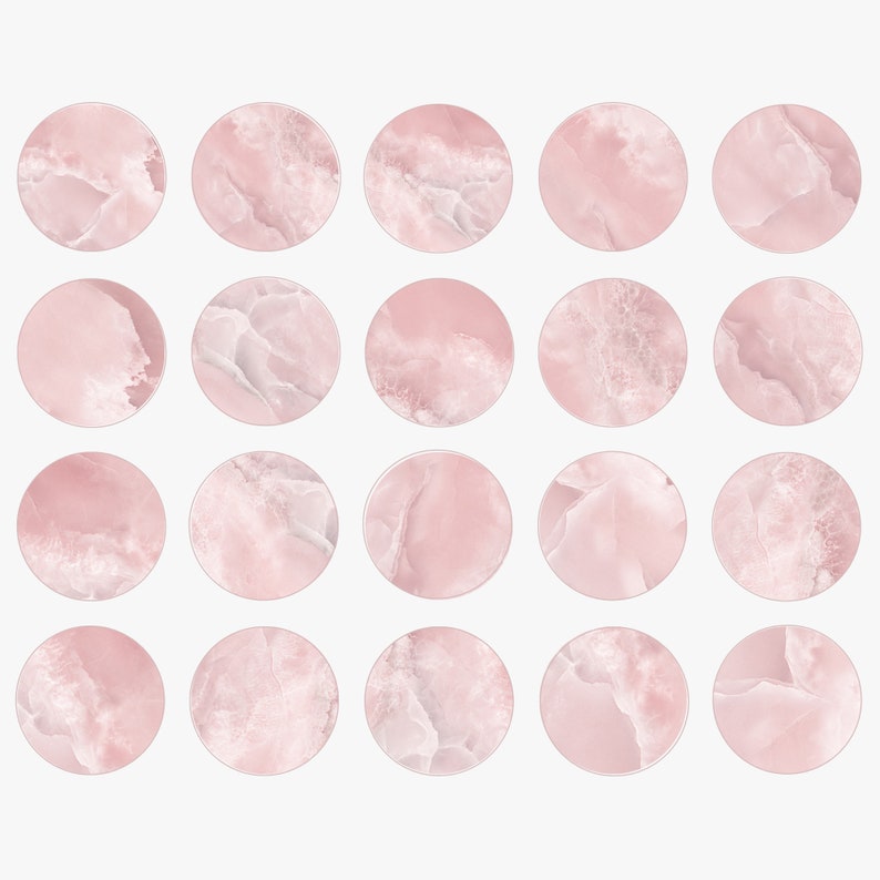 20 Rose Quartz Instagram Highlight Icons | Crystal Rose Quartz ...