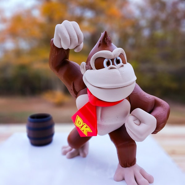 Donkey Kong 3d Print - Etsy