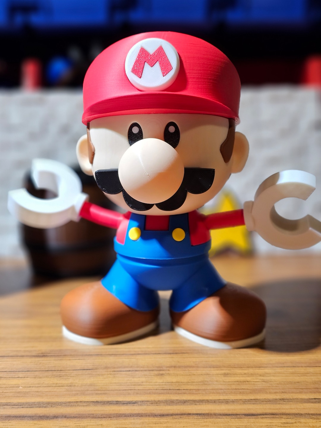 Mini-mario Toy Mario Vs. Donkey Kong Statue - Etsy