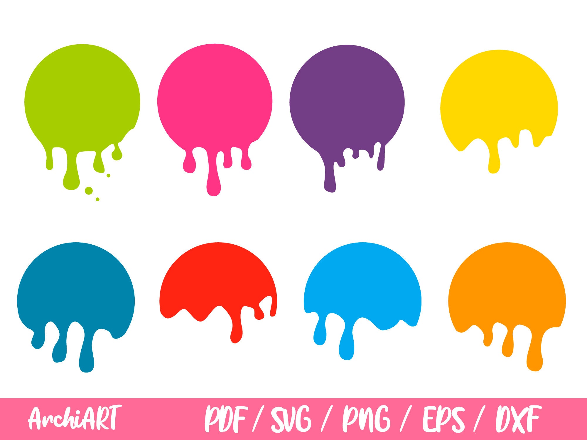 Dripping Borders Svg,dripping Svg,dripping Borders Clipart,choclate ...