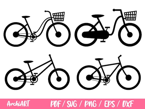 Bicycle Svg Mountain Bike Svg Biker Cut Files for Cricut - Etsy