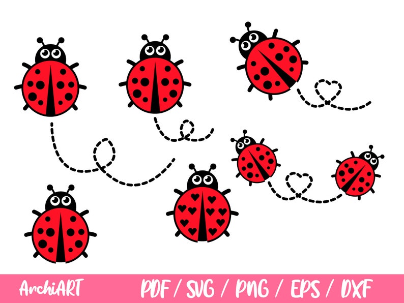 Ladybug SVG Ladybug Bundle SVG Files Ladybug SVG Layered Ladybug Files ...