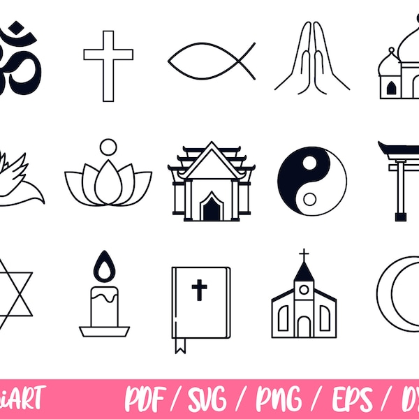 Religious Svg - Etsy