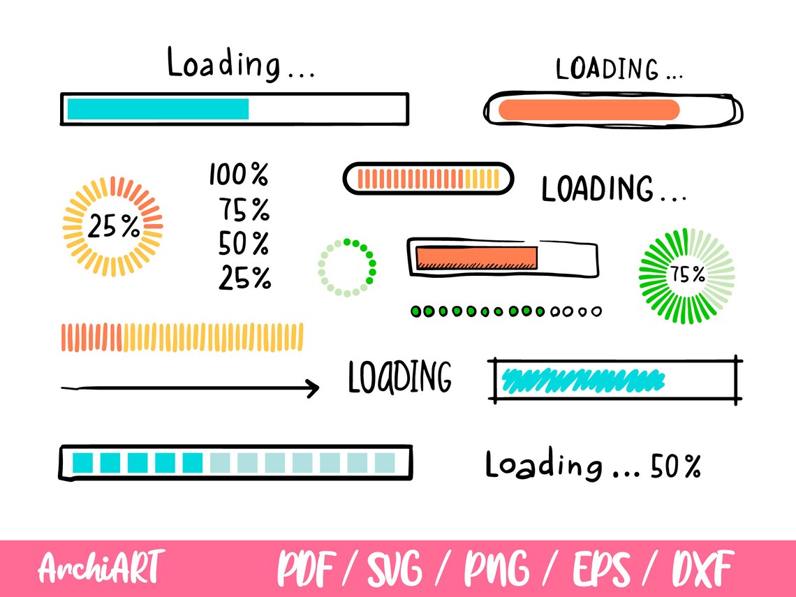 16 Loading Bar Svg, Bundle Loading Svg, Loading Icon Svg, Loading Please Wait Svg, Loading Cut ...