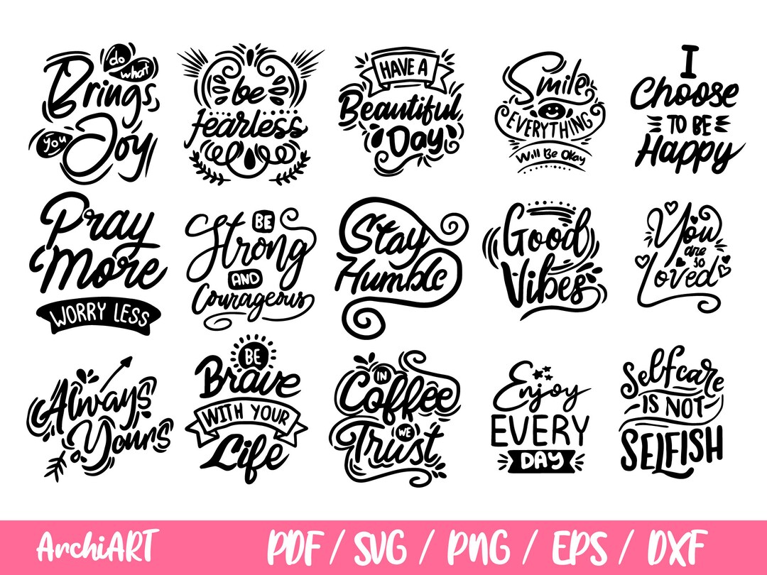 Positive Vibes Svg Motivational Svg Inspirational Svg Life Quotes ...
