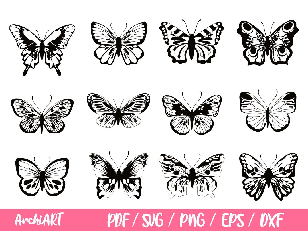 Butterfly SVG Butterfly Bundle Svg Files Butterfly Svg for Cricut ...