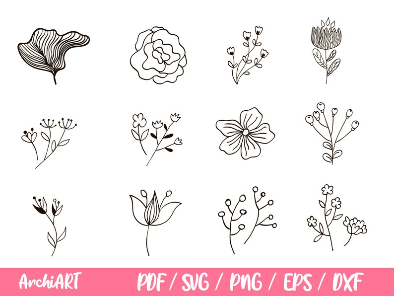 Plants SVG Bundle Hanging Plant Svg Leaves SVG Bundle Hand - Etsy