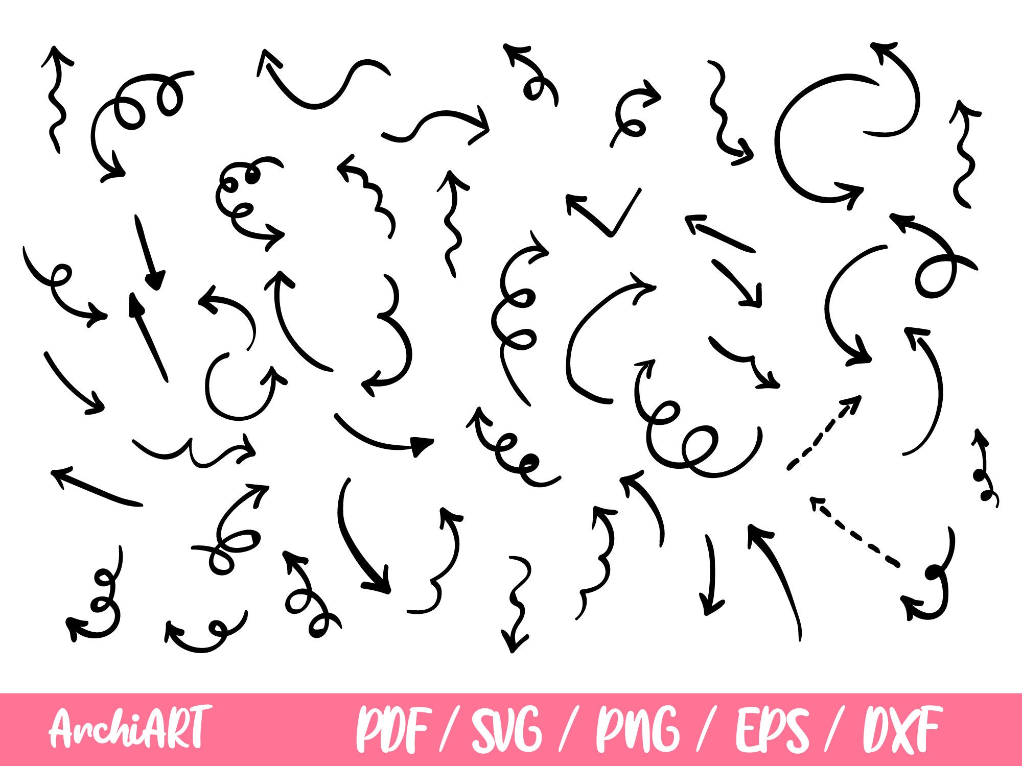 53 Arrows SVG, Arrow Svg Bundle, Arrows Svg, Arrow Cut File, Arrow ...