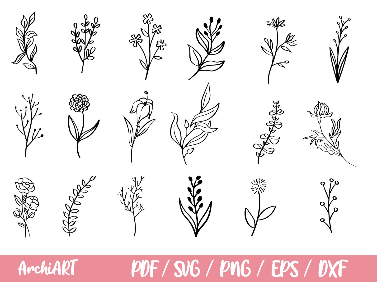 Leaf Svg File/ Leaves Svg File/ Branches Svg File/ Leaves Clipart/ Leaf ...