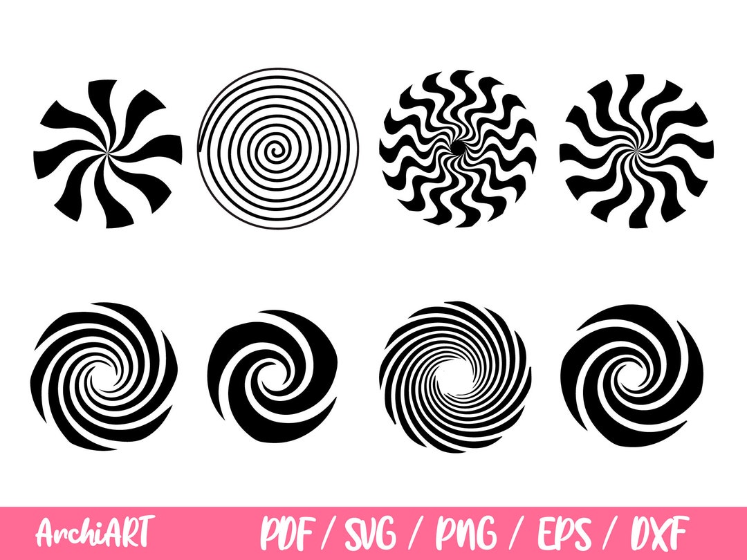 Optical Illusion 8 SVG Bundle. Optical Illusion Bundle Silhouette ...