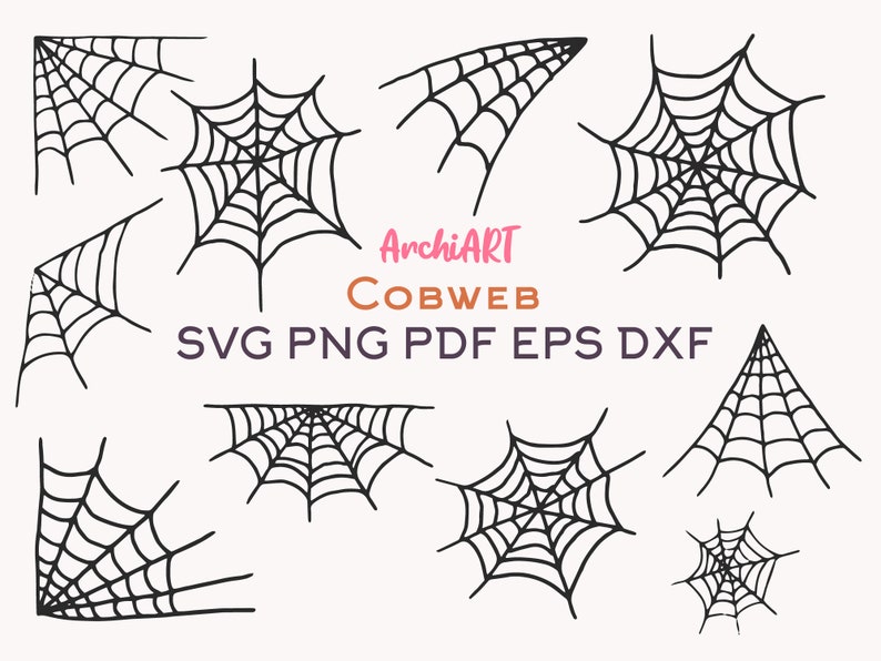 Spider SVG, Spider Web SVG, Insect SVG, Cobweb Svg, Halloween Svg ...