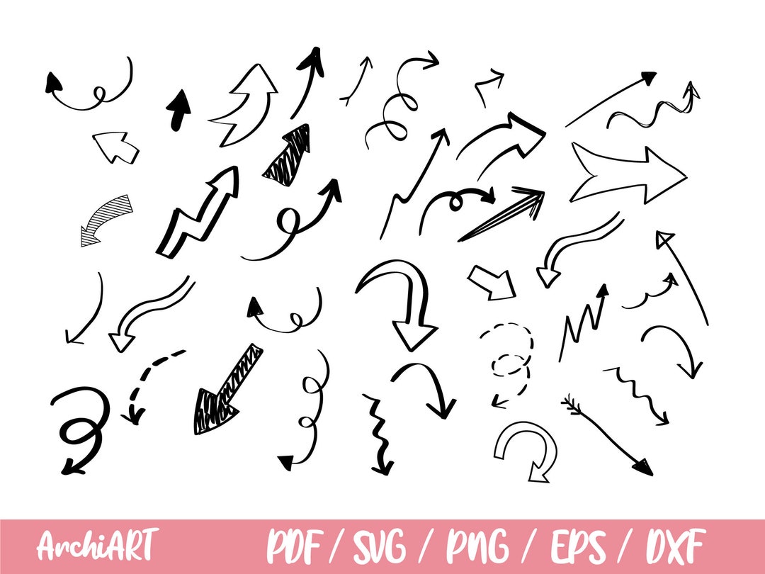 ARROW SVG, Arrow Svg Bundle, Arrows Svg, Arrow Cut File, Arrow Cricut ...