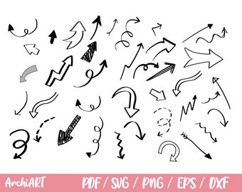 Arrow SVG, Arrows Cut File, Arrow Clip Art, Arrow Cricut Svg, Arrow Svg ...