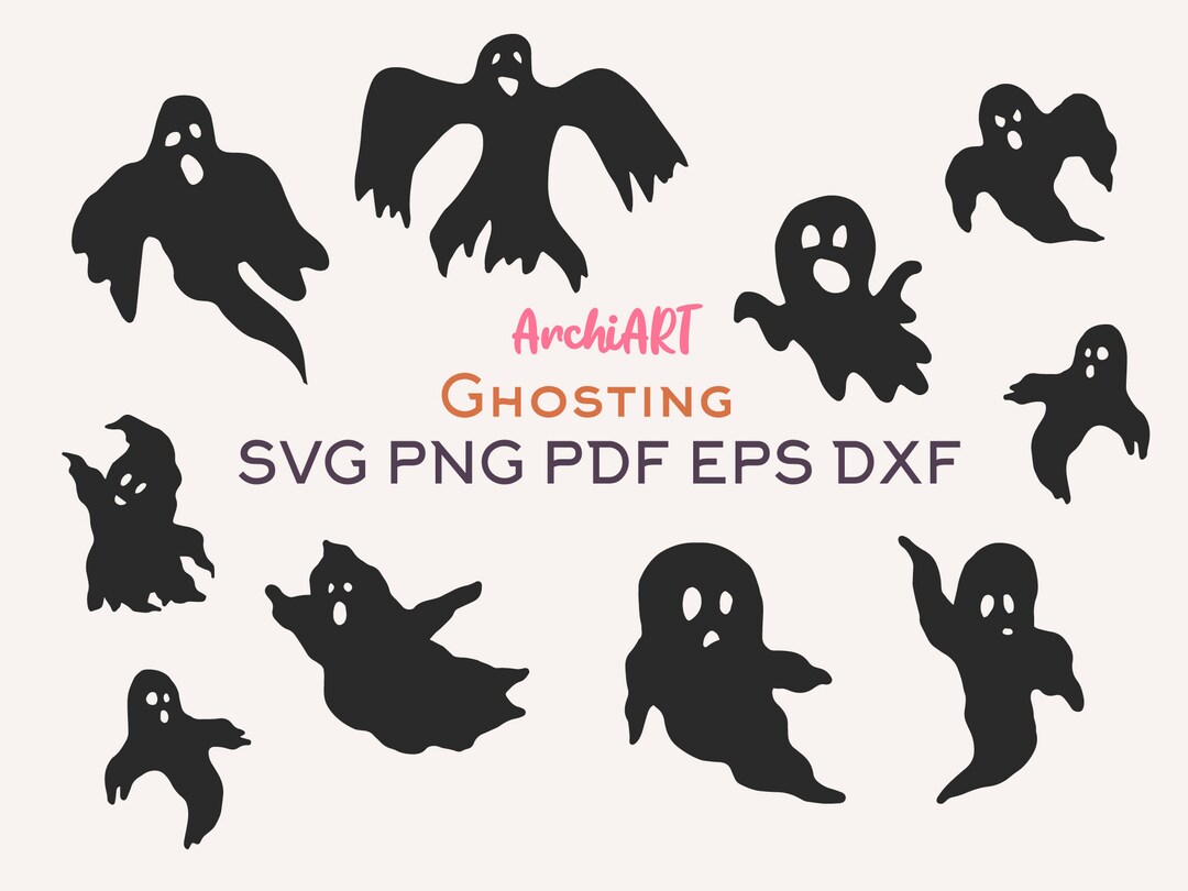 GHOST SVG Halloween Svg Ghosts Svg Ghost Svg Bundle Ghost - Etsy Australia
