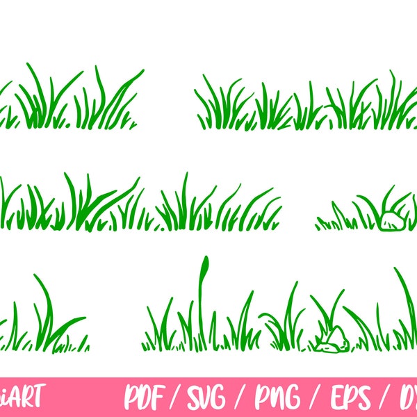 Grass Svg - Etsy