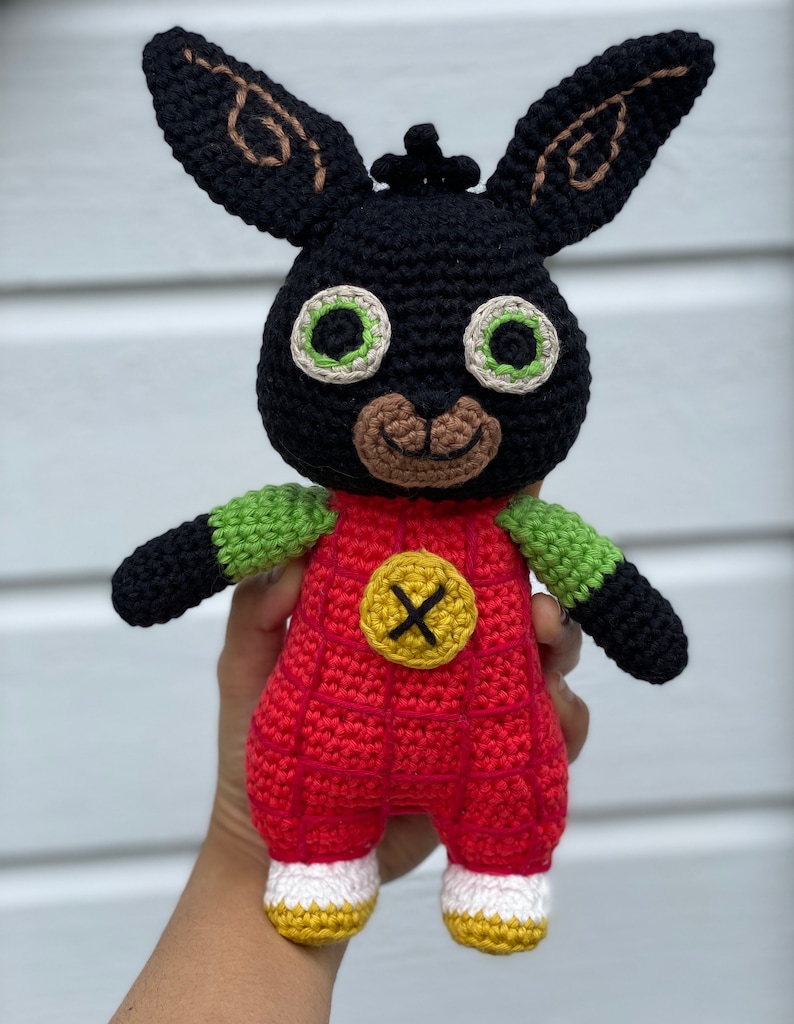 Bing Bunny Crochet Amigurumi Pdf Pattern in English - Etsy