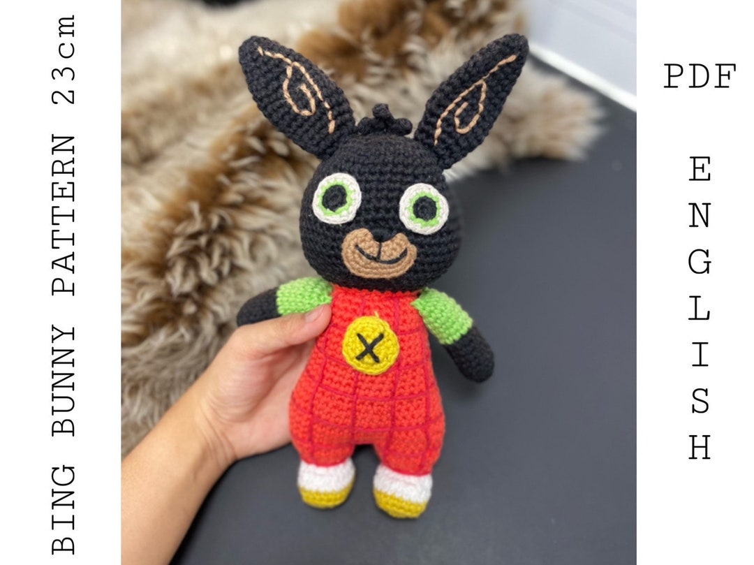 Bing Bunny Amigurumi Pattern,pdf (english) - Etsy