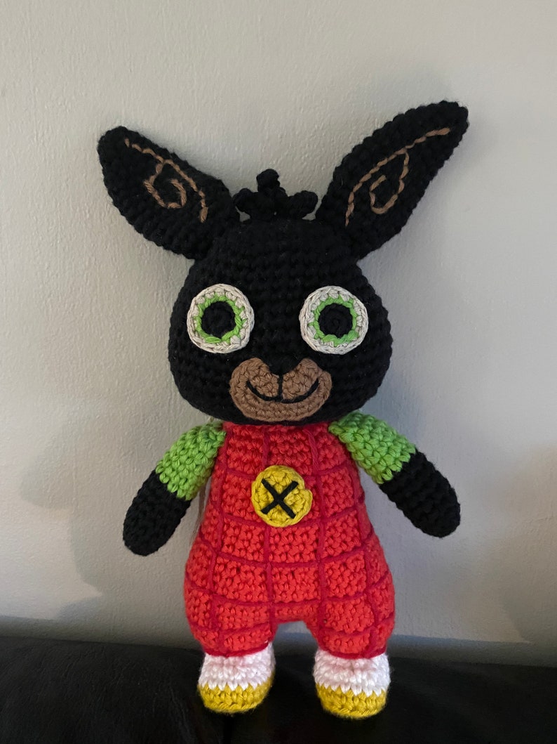 Bing Bunny Crochet Amigurumi Pdf Pattern in English - Etsy