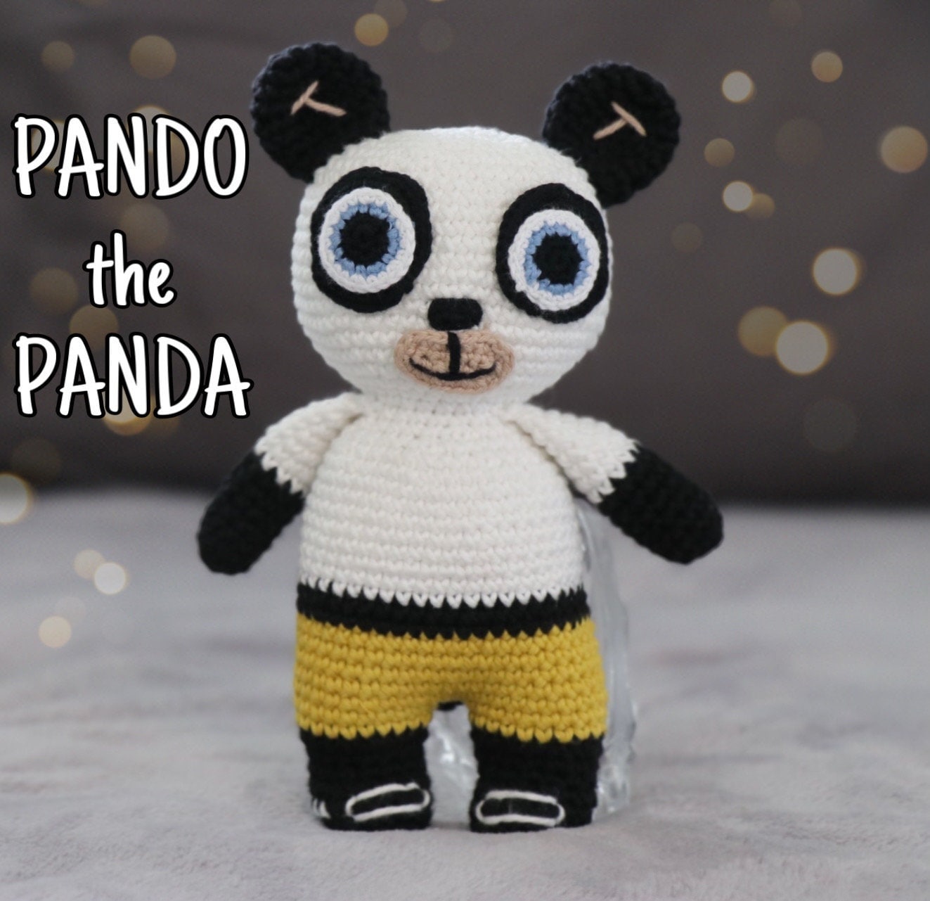 Pando Bing Series Crochet Pattern in English PDF (bing's Friend) - Etsy