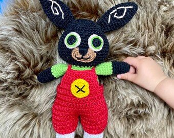 Bing Bunny Crochet Amigurumi Pdf Pattern in English - Etsy UK