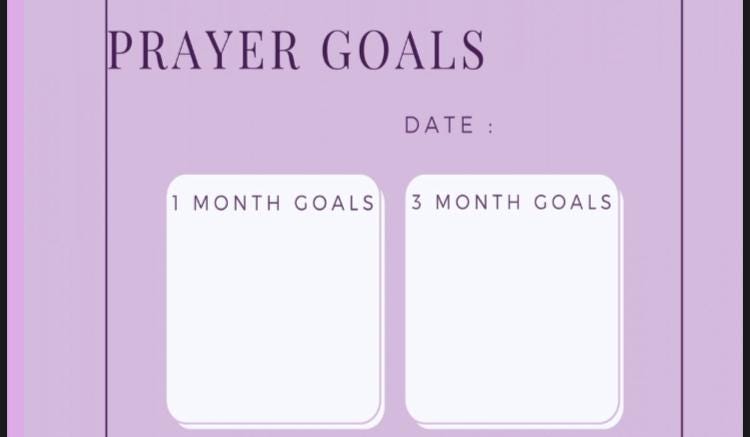 Weekly Prayer Journal | Printable - Etsy