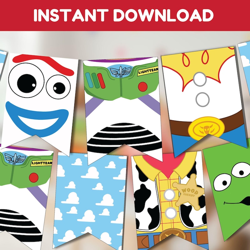 Toy Story Banner - Etsy