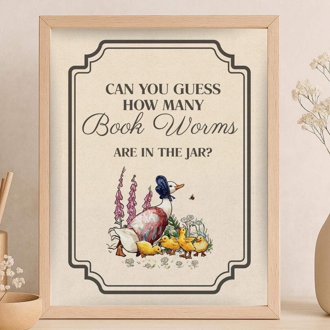 Storybook Baby Shower Sign Set | Classic Storybook Theme | PNG Bundle ...