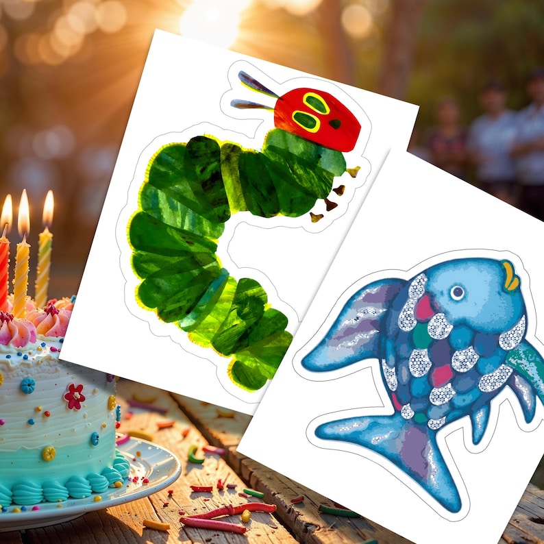 Printable Storybook Character Cutouts, Kids Book-themed Birthday Decor ...