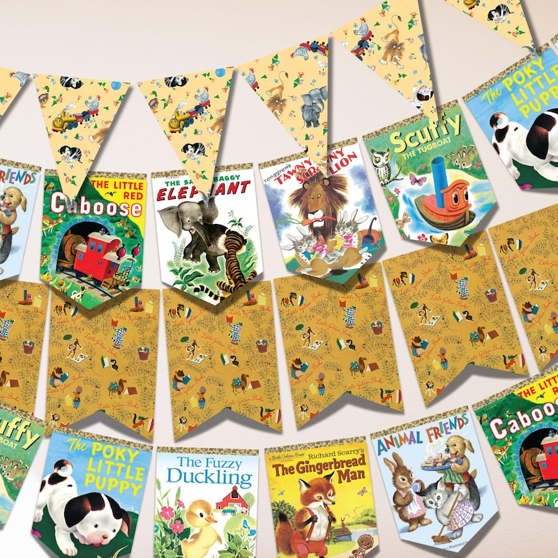 Golden Books Nursery - Etsy