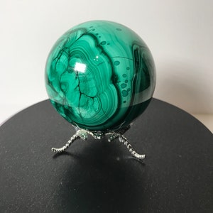 Natural Malachite Sphere,crystal Sphere, Malachite Sphere - Etsy