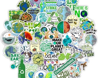 Earth Bumper Sticker - Etsy