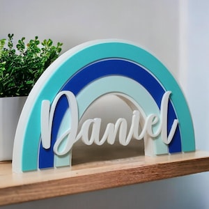 Rainbow With Personalized Name. Various Models and Colors to Choose ...